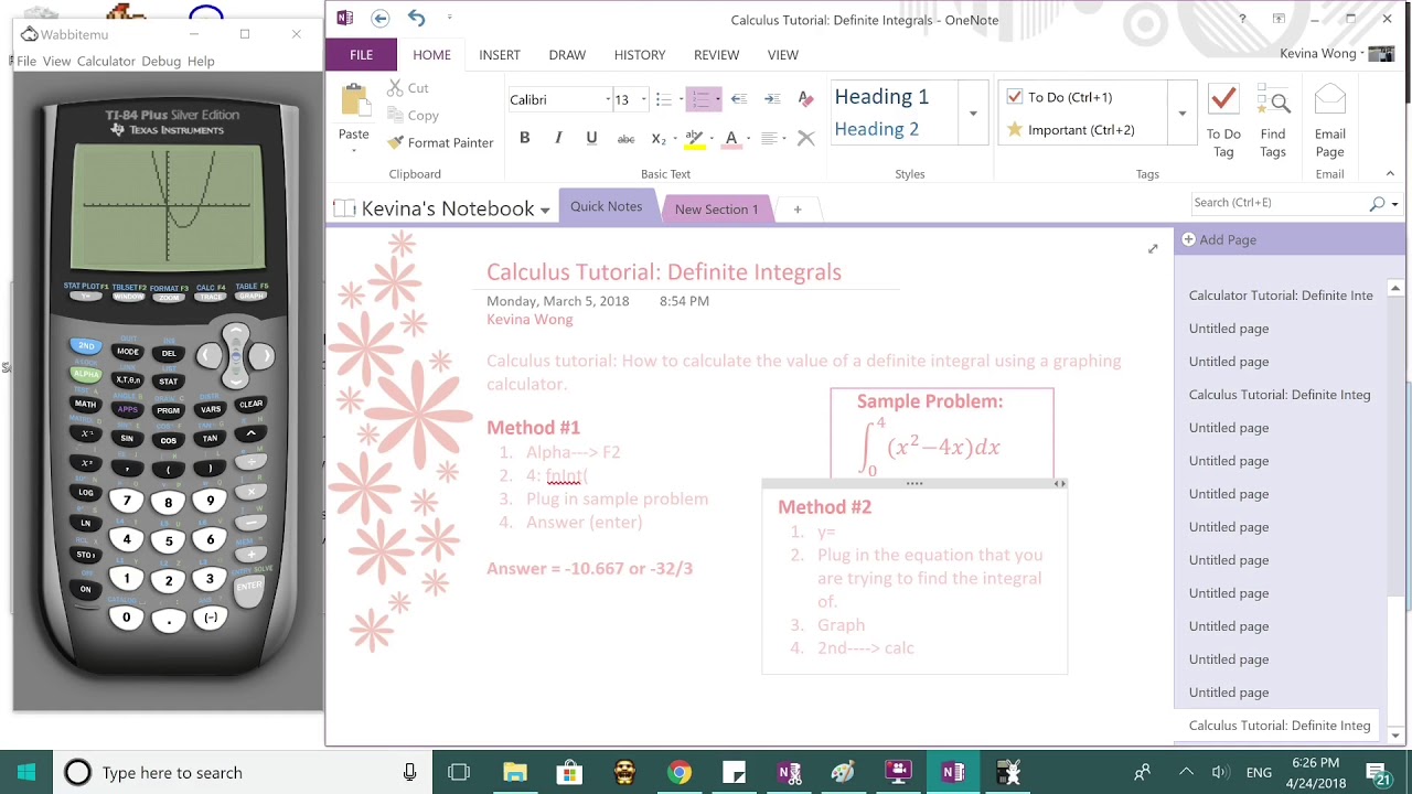 Calculus Tutorial: Definite Integrals - YouTube