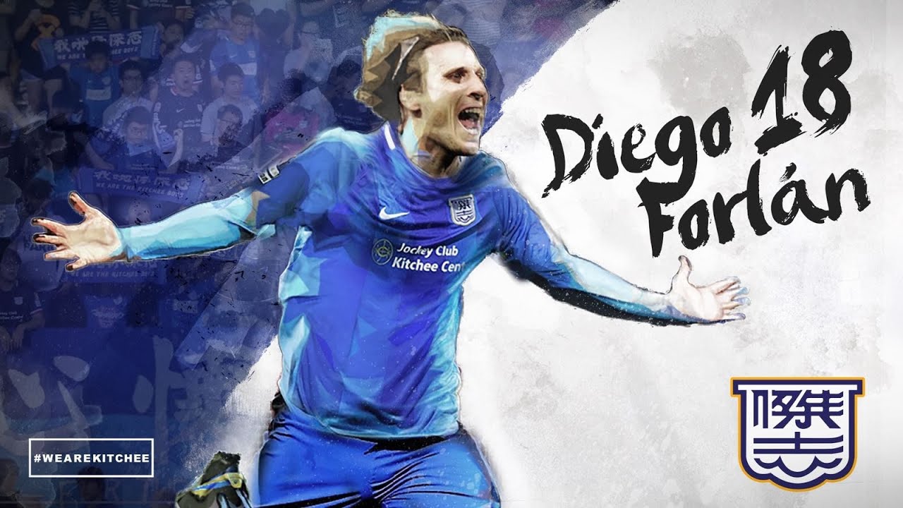 Diego Forlán (科蘭) Kitchee SC 傑志 All Goals & Assists 2018 - YouTube