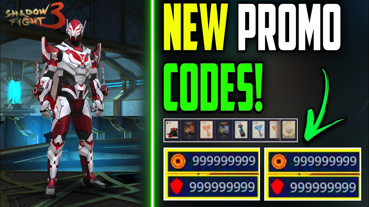 NEW SHADOW FIGHT 3 PROMO CODES JUNE 2023 - SHADOW FIGHT 3 CODES ...