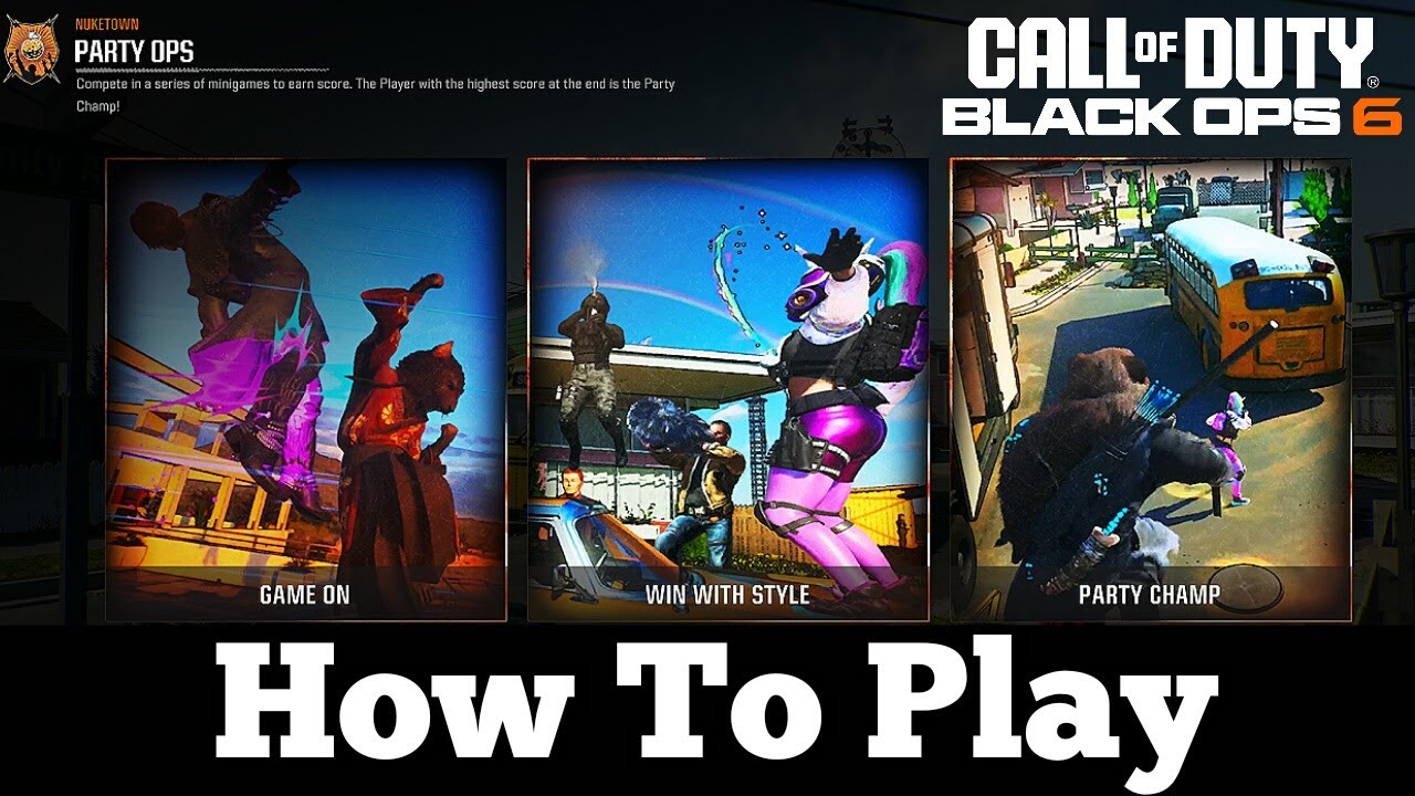 How To Play New Party Ops Mode In Black Ops 6 - YouTube