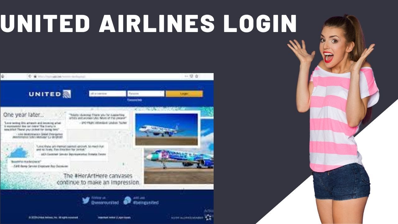 How to Login United Airlines | Muhammad Asif Khan 2.0 - YouTube