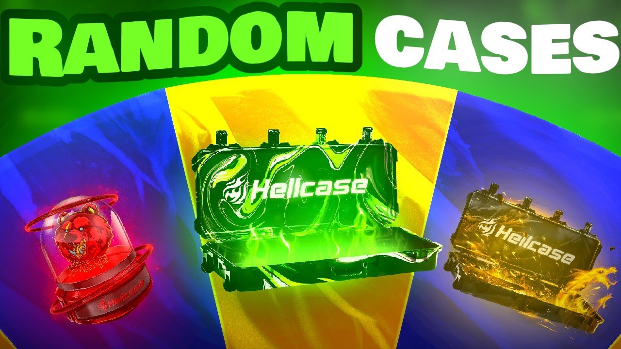 LET'S TRY RANDOM CASES on HELLCASE🙇 - YouTube