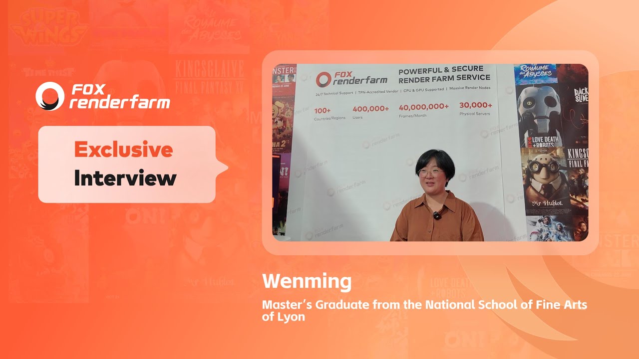 Annecy 2025 Interview: Wenming’s Creative Journey with Fox Renderfarm ...