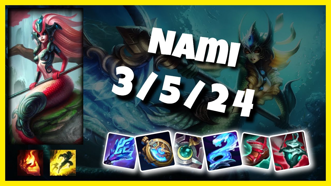 Nami Challenger Gameplay S11 Replay 11.3 Support (3/5/24) - BR - YouTube