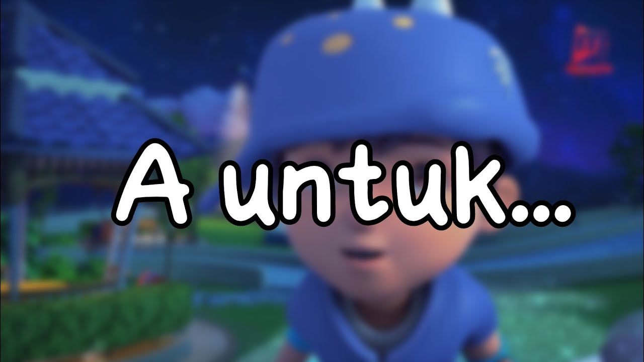 Belajar ABC dengan BoBoiBoy Angin - YouTube