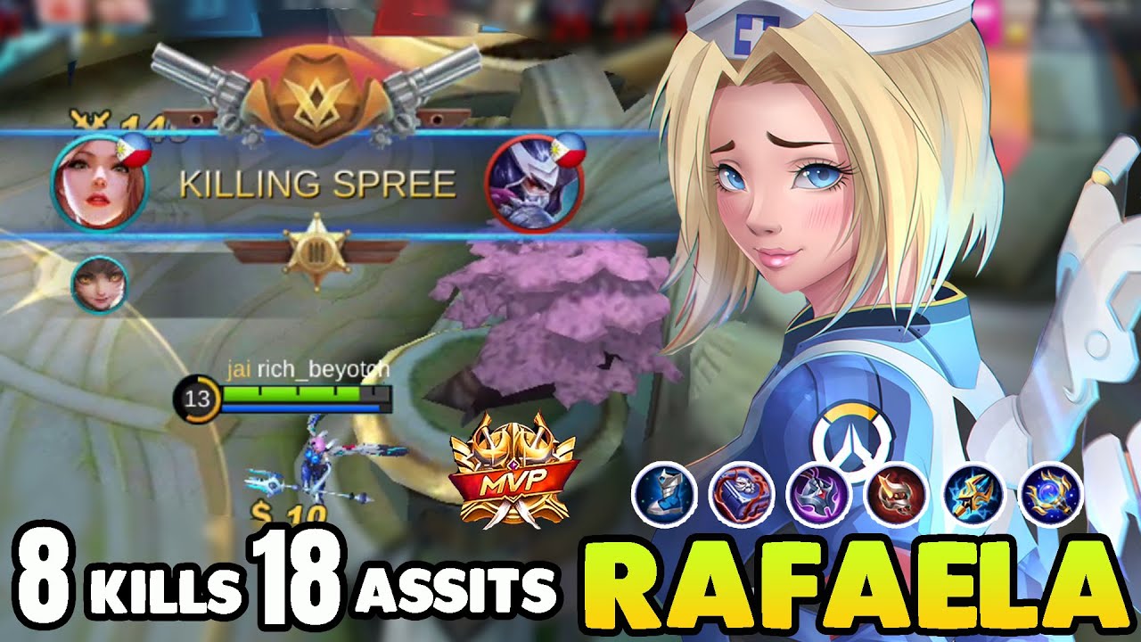 MVP BUILD !! RAFAELA BEST BUILD 2021 ~ BUILD RAFAELA MOBILE LEGENDS ...