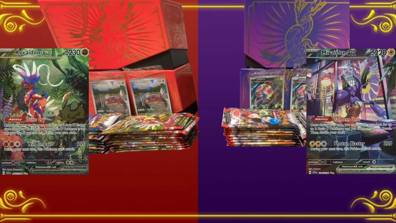 Scarlet & Violet ETB BATTLE OF THE CENTURY - YouTube