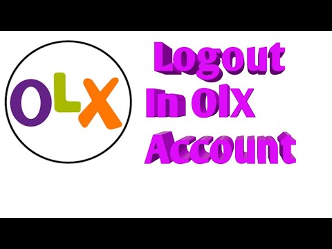 How to Logout In OlX Account - YouTube