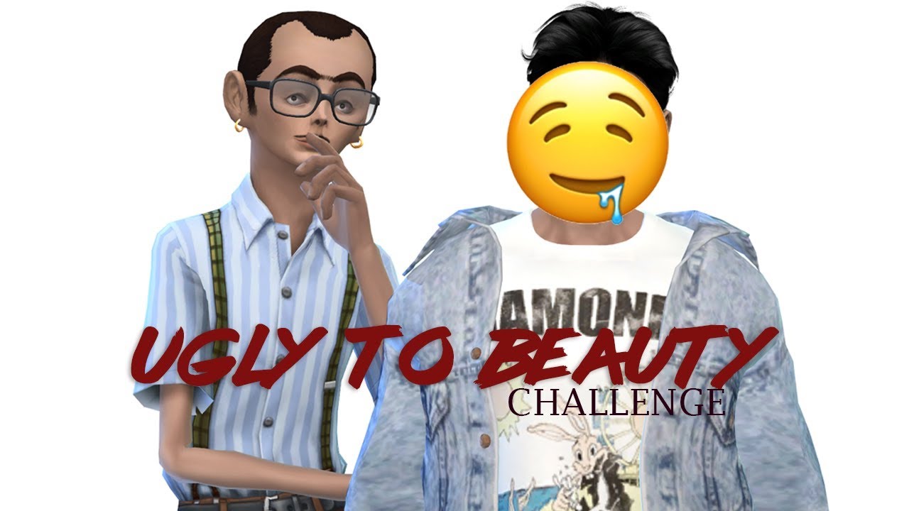 The Sims 4 | Nerd to Stud | CAS Challenge w/ CC Links - YouTube
