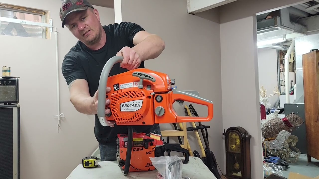 proyama chainsaw unboxing pt 1 - YouTube