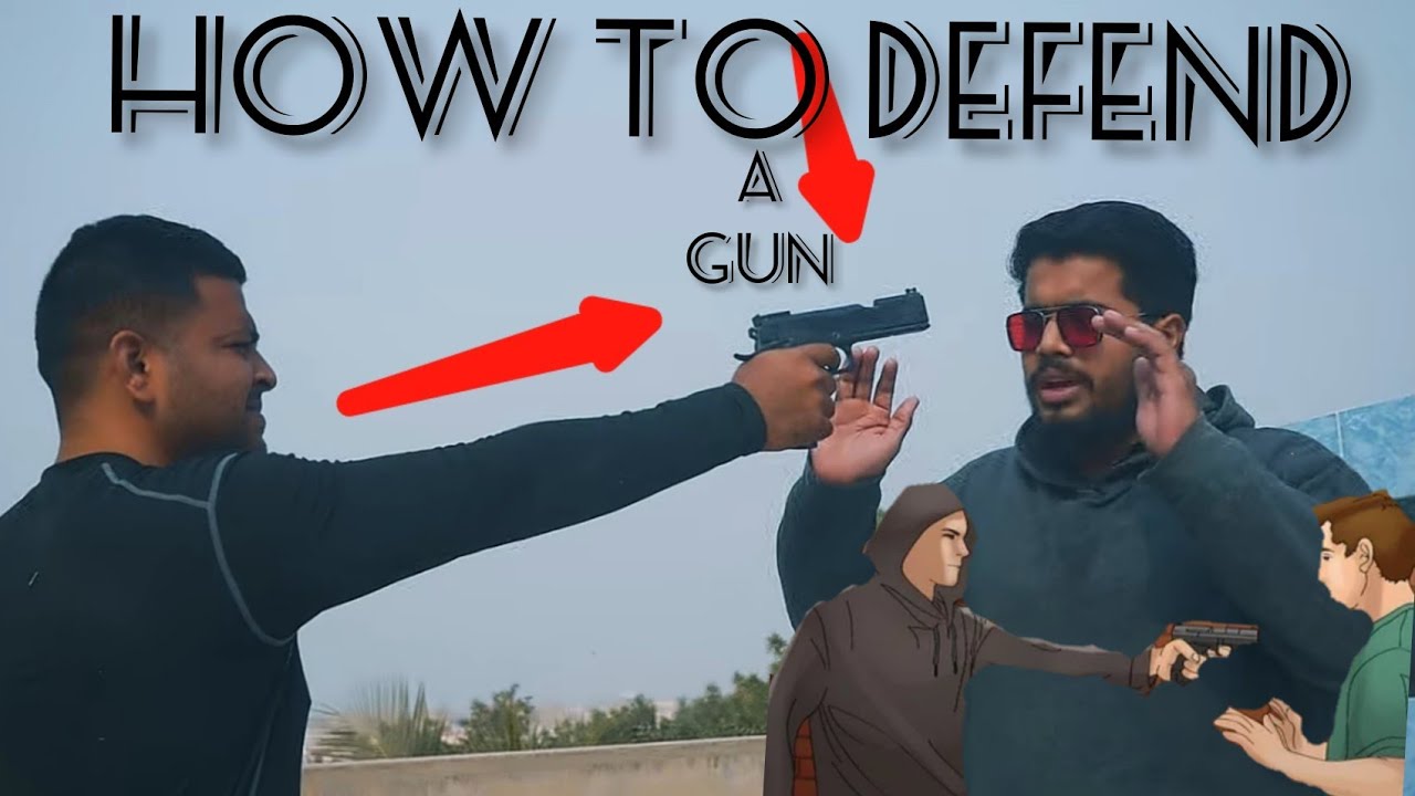 ||How to defend against a Gun in funny style||syedfahad||thefunfin ...