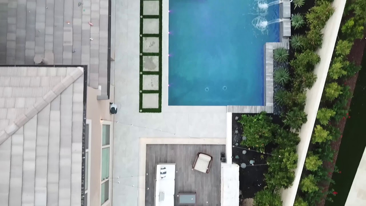 Modern Backyard Pool Design | Huntington Beach | OC PoolScapes - YouTube