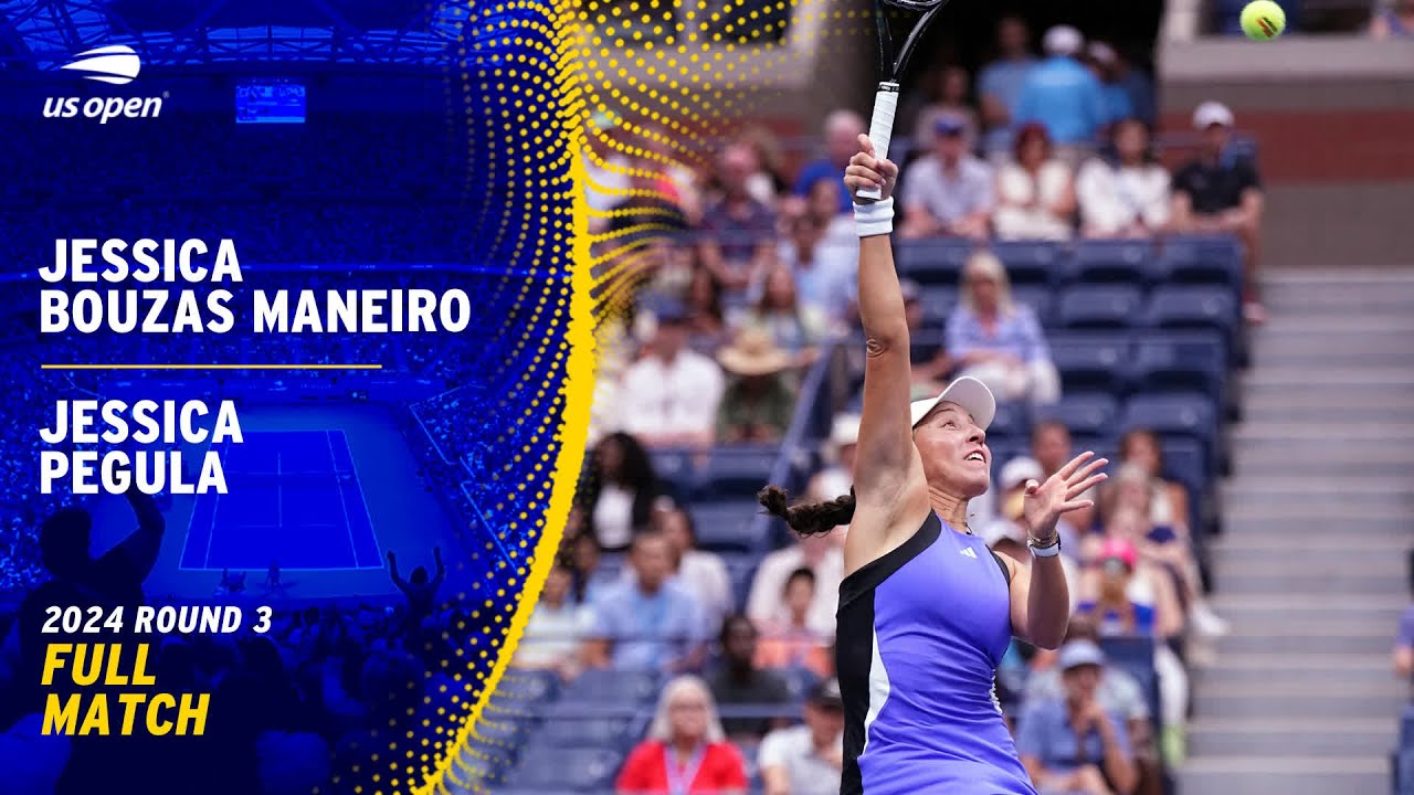 Jessica Bouzas Maneiro vs. Jessica Pegula Full Match | 2024 US Open ...