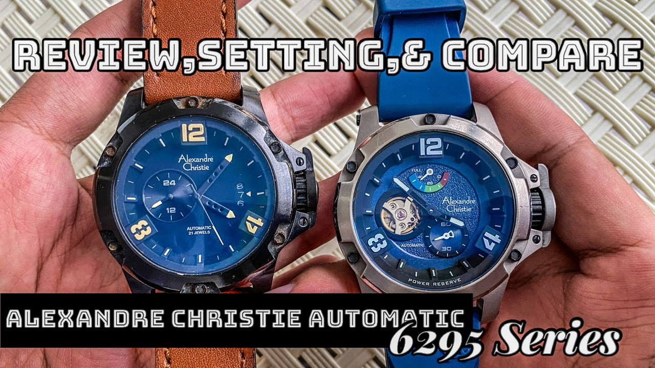ALEXANDRE CHRISTIE AUTOMATIC 6295 - YouTube