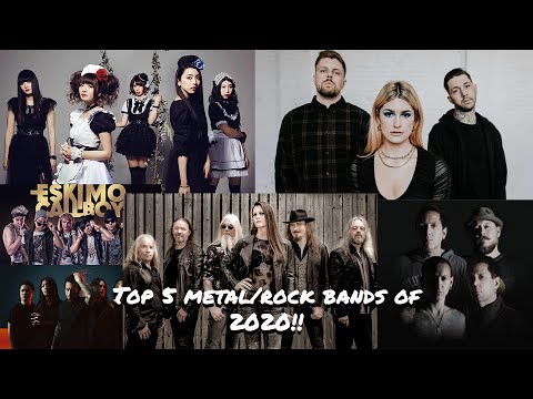These are the TOP 5 METAL/ ROCK BANDS OF 2020!! - YouTube