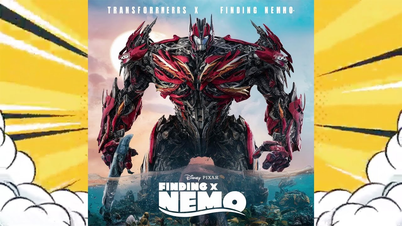 AI Disney Pixar Posters AI is so wild Transformers X Finding Nemo - YouTube