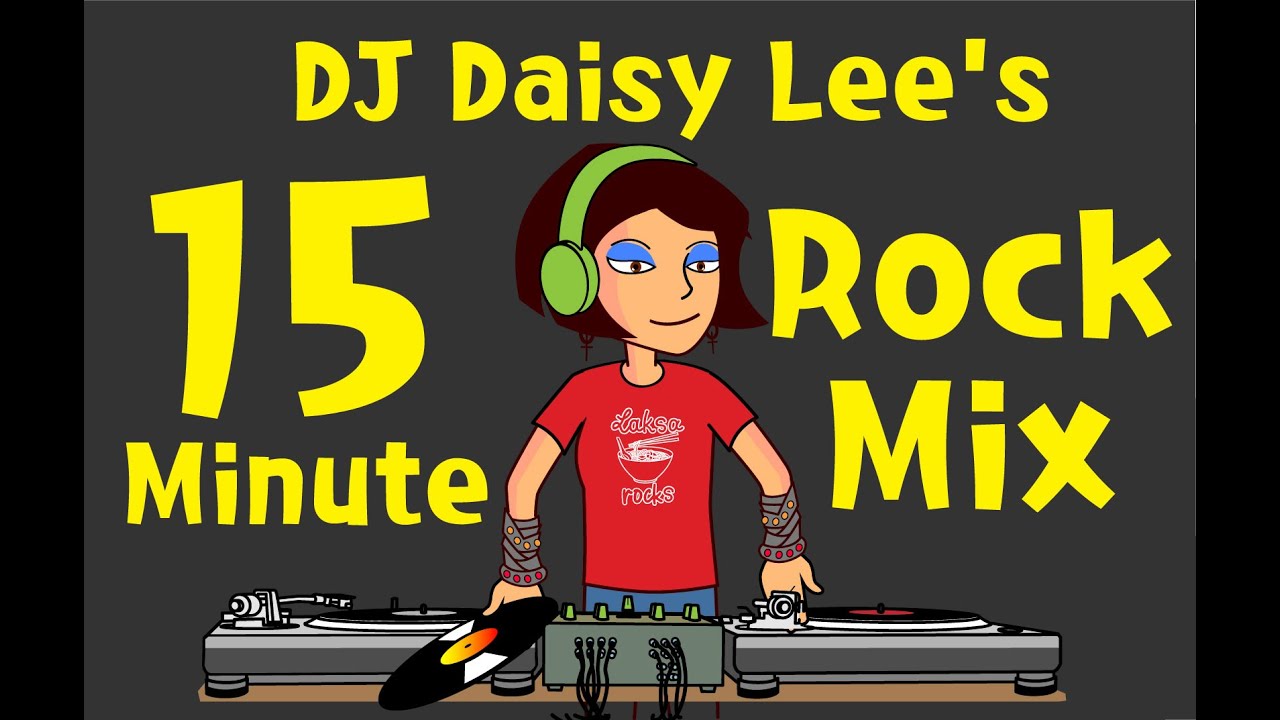 DJ Daisy Lee's 15 minute Rock Mix - episode 3 - YouTube
