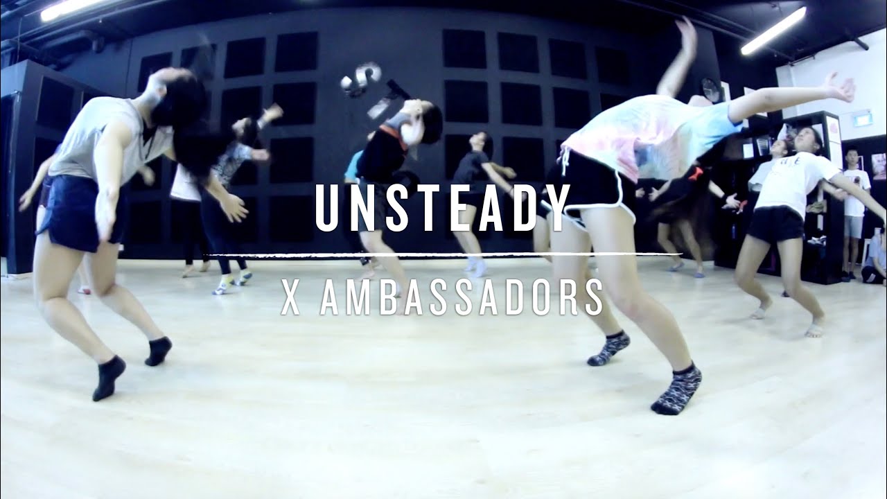 Unsteady (X Ambassadors) | Step Choreography (Level 2) - YouTube