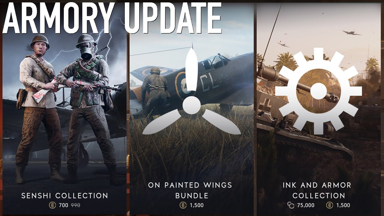 Battlefield 5 - Armory Update (On Painted Wing Collection + Ink & Armor ...