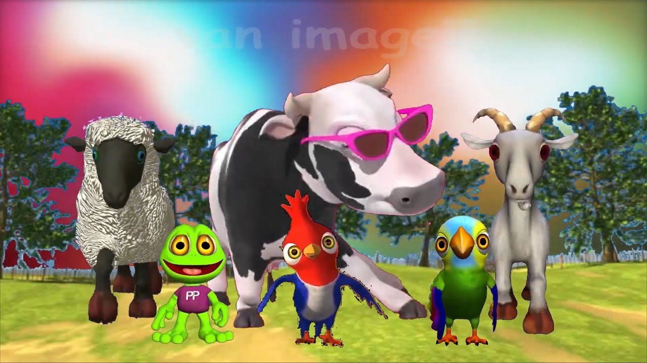 La Vaca Lola, Sapo Pepe, La Cabra, La Oveja y Los Dos Pájaros Disfrutan ...