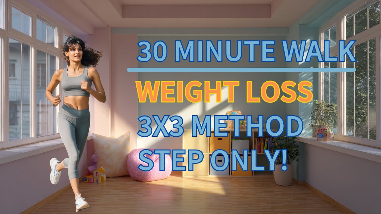 Japanese Walking Style | 30 Minutes for Thigh & Waist Toning | Simple ...