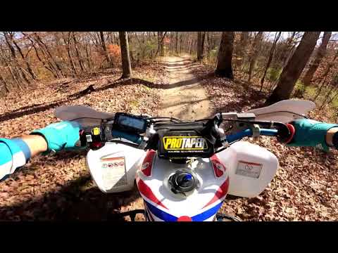 TRX450R Wayne National Forest ATV Trails Ohio - YouTube