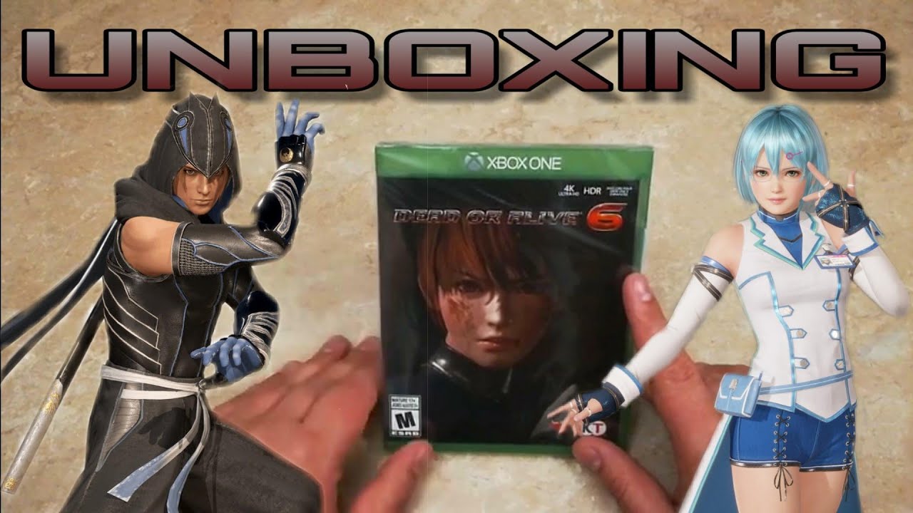 Dead Or Alive 6 Unboxing For Xbox One - YouTube