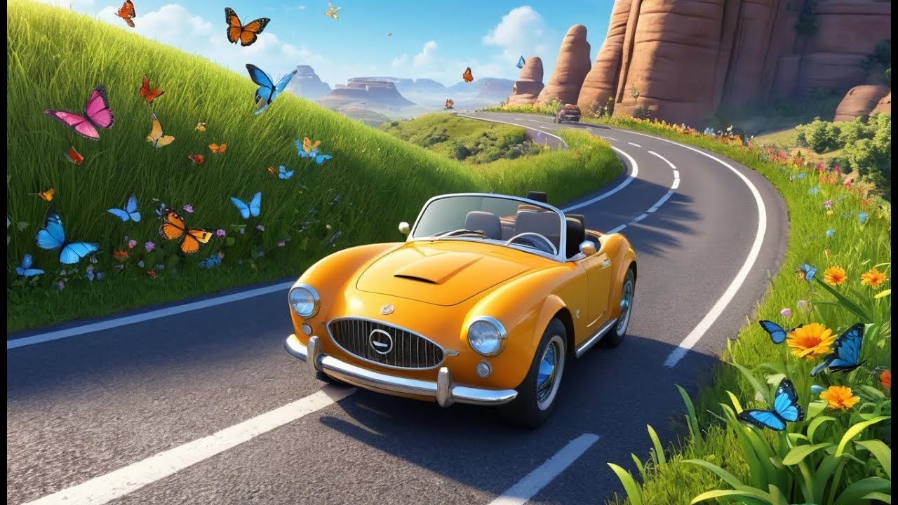 Ding Ding! Let’s Take a Bumpy Ride | Fun Car Song for Kids | Toddler ...