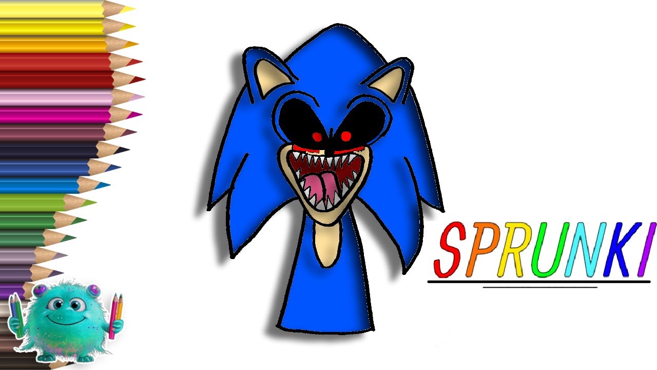 How to Draw Sprunki Sonic – Easy Step-by-Step ️ - YouTube