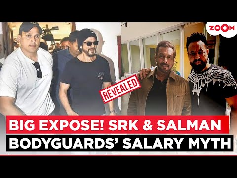 Shah Rukh Khan & Salman Khan's bodyguards' salary REVEALED; SRK's ex-bodyguard SPILLS shocking truth