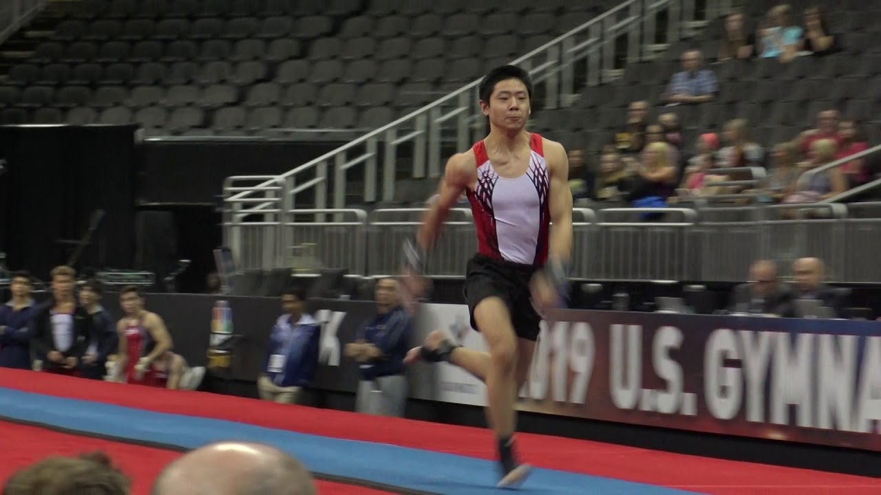 Tyler Shimizu - Vault – 2019 U.S. Gymnastics Championships – Junior Men ...