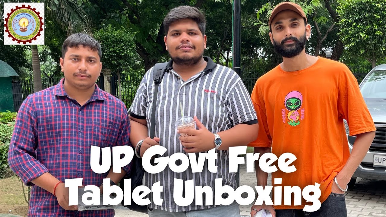 I Got This Galaxy Tab A9 From UP Govt | Tablet Distribution At Lloyd ...