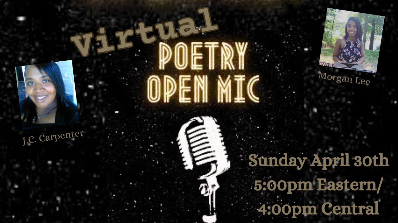 AuthorTube Poetry Open Mic Night - YouTube