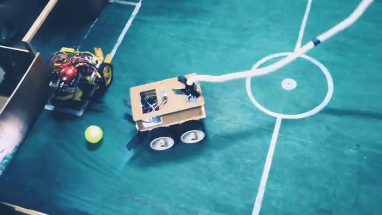 ROBOSOCCER | ROBO SOCCER | 2018 | DEVELOPERS ARENA - YouTube