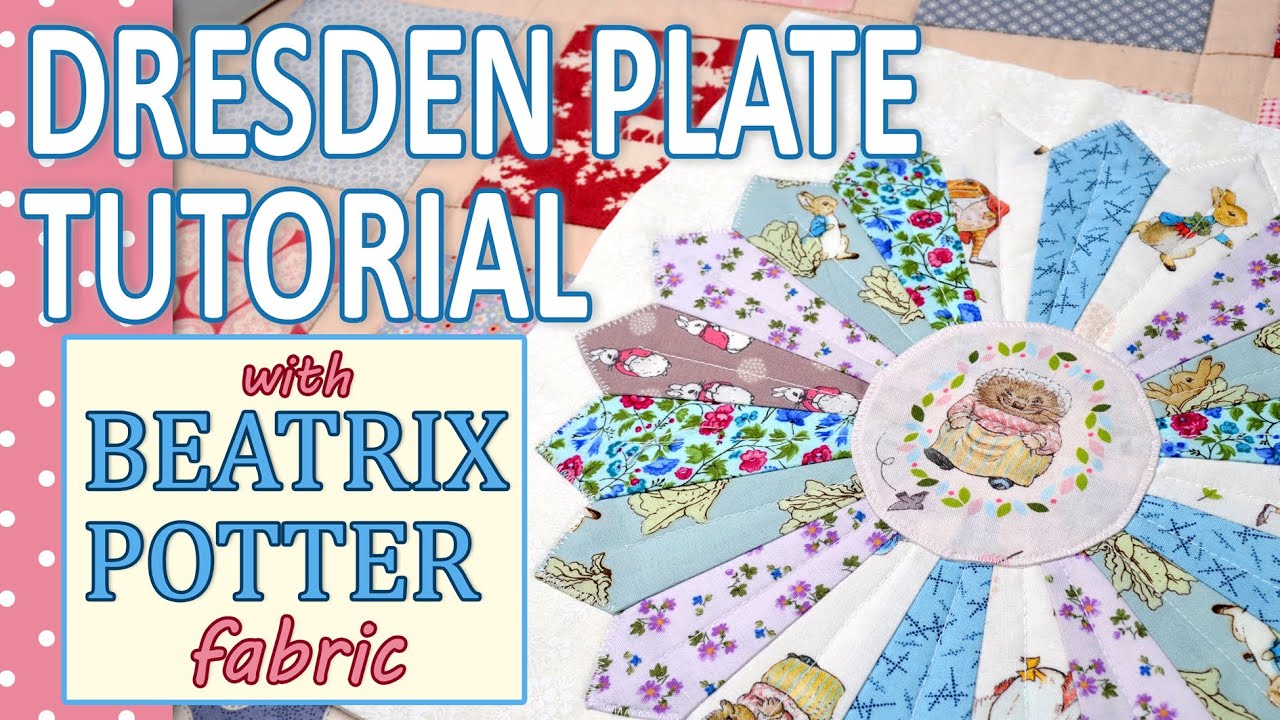 Dresden Plate Tutorial by Sew Unique - YouTube