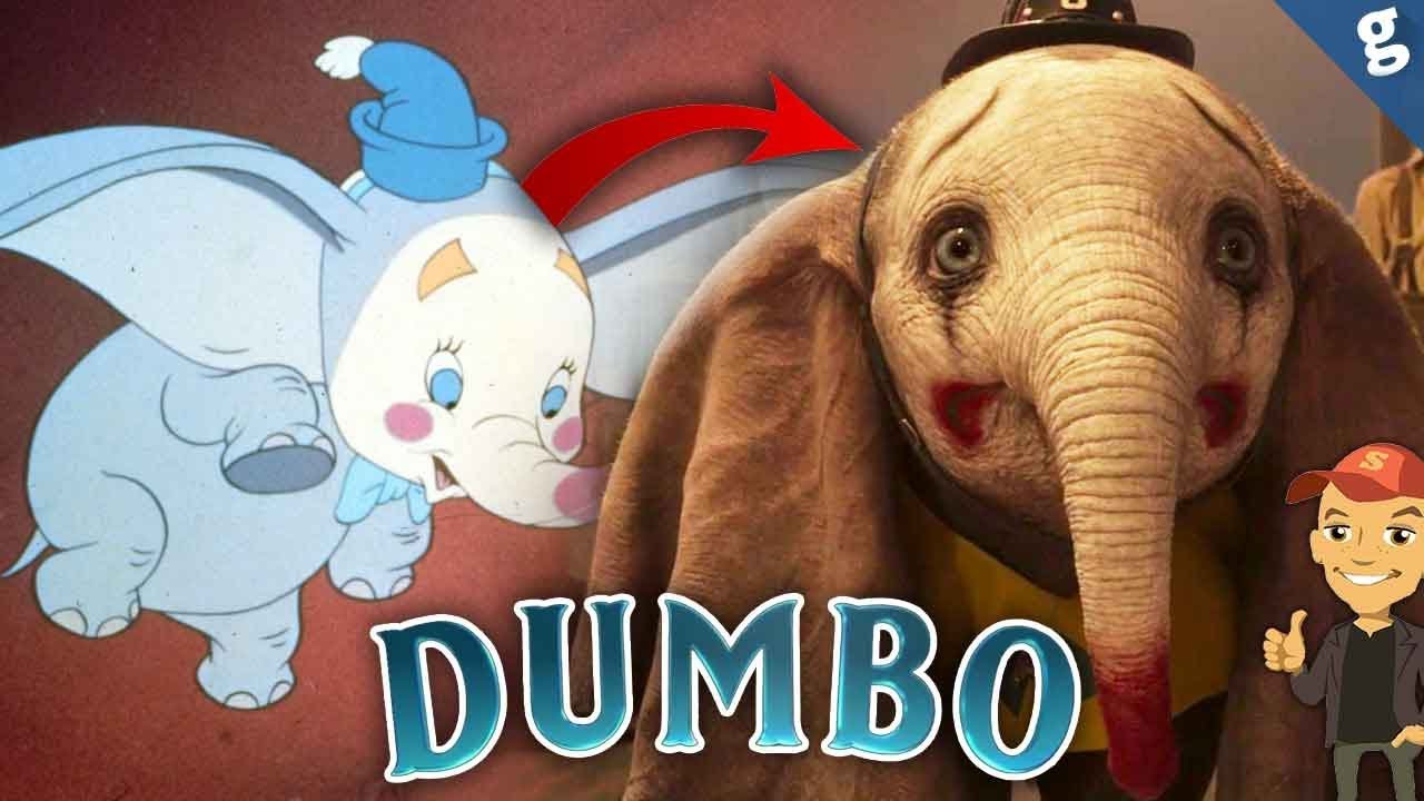 DUMBO : du vieux FILM D'ANIMATION au GÉNIE de TIM BURTON ! - YouTube