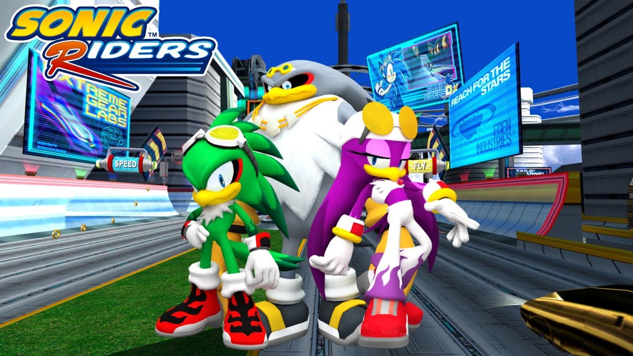 SONIC RIDERS~(GAMECUBE,PLAYSTATION 2,WII)~BABYLON ROUGES STORY - YouTube