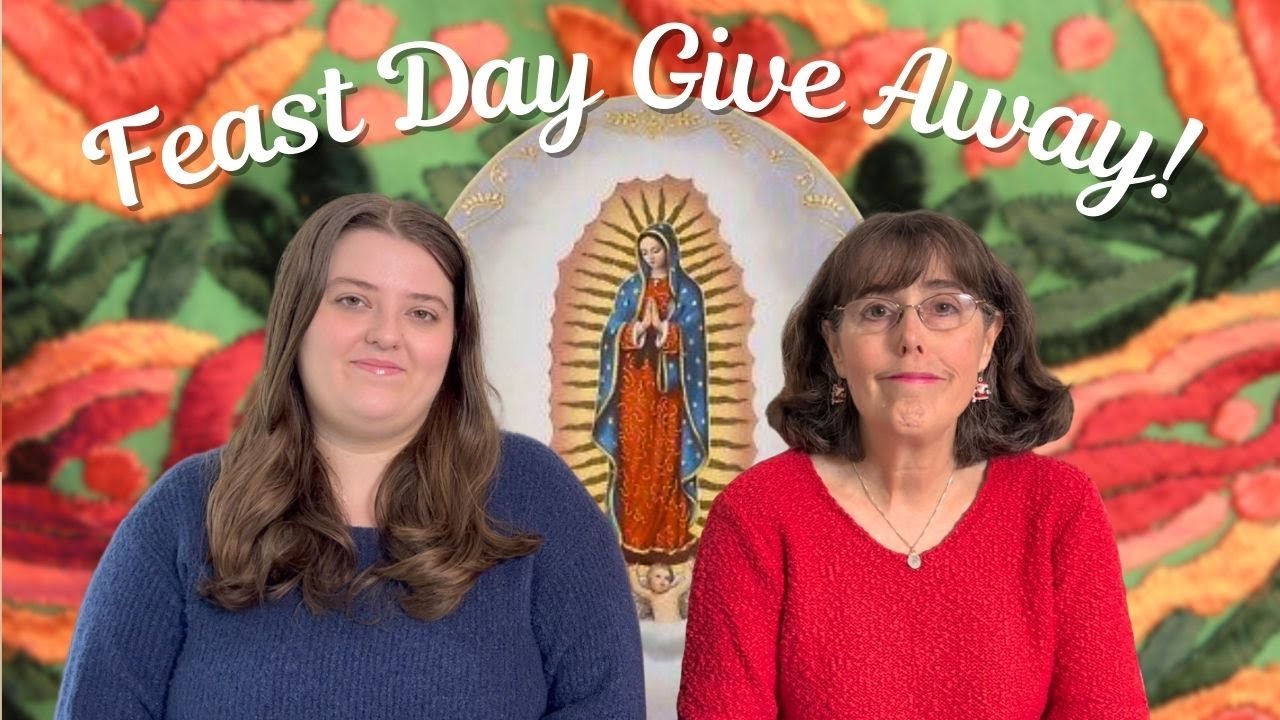 Catholic Give Away!! Having Fun On The Feast Our Lady of Guadalupe ...