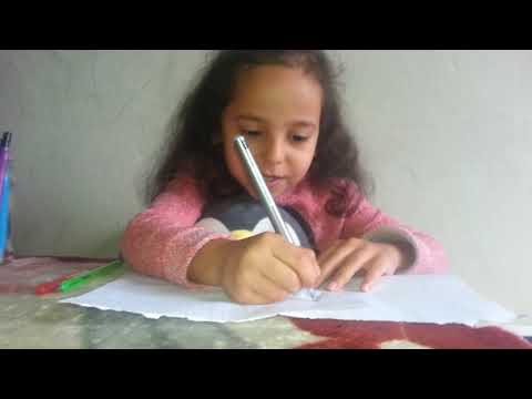 ABLAM LA BERABER RESİM ÇİZME VİDEOSU ÇEKTİK .