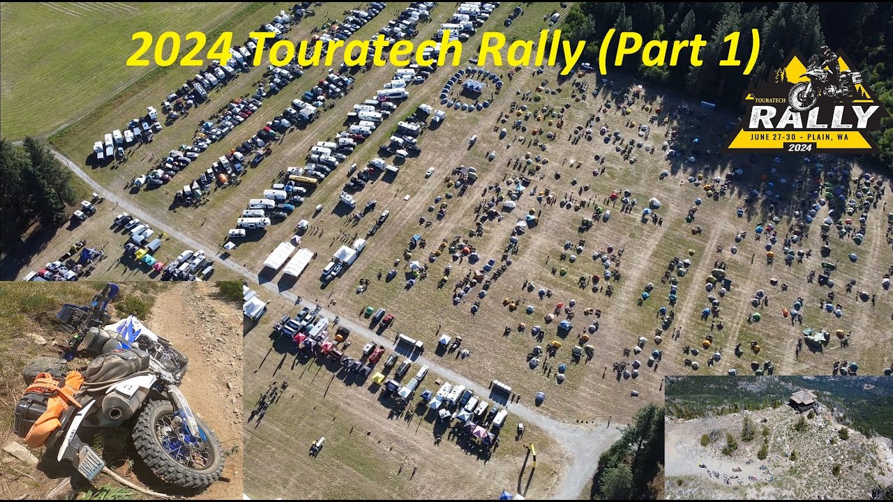 Touratech Rally 2024 - Part 1 (Tyee Lookout) - YouTube