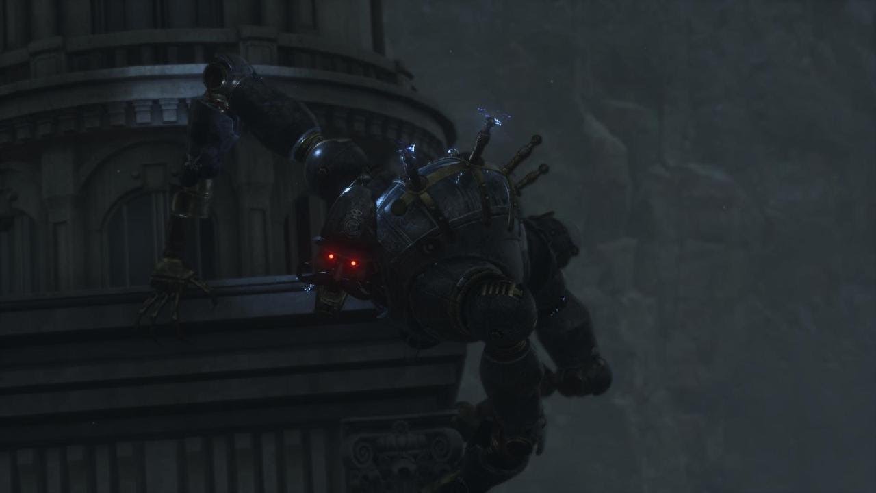 Lies of P Scrapped Watchman Full Boss Fight - YouTube