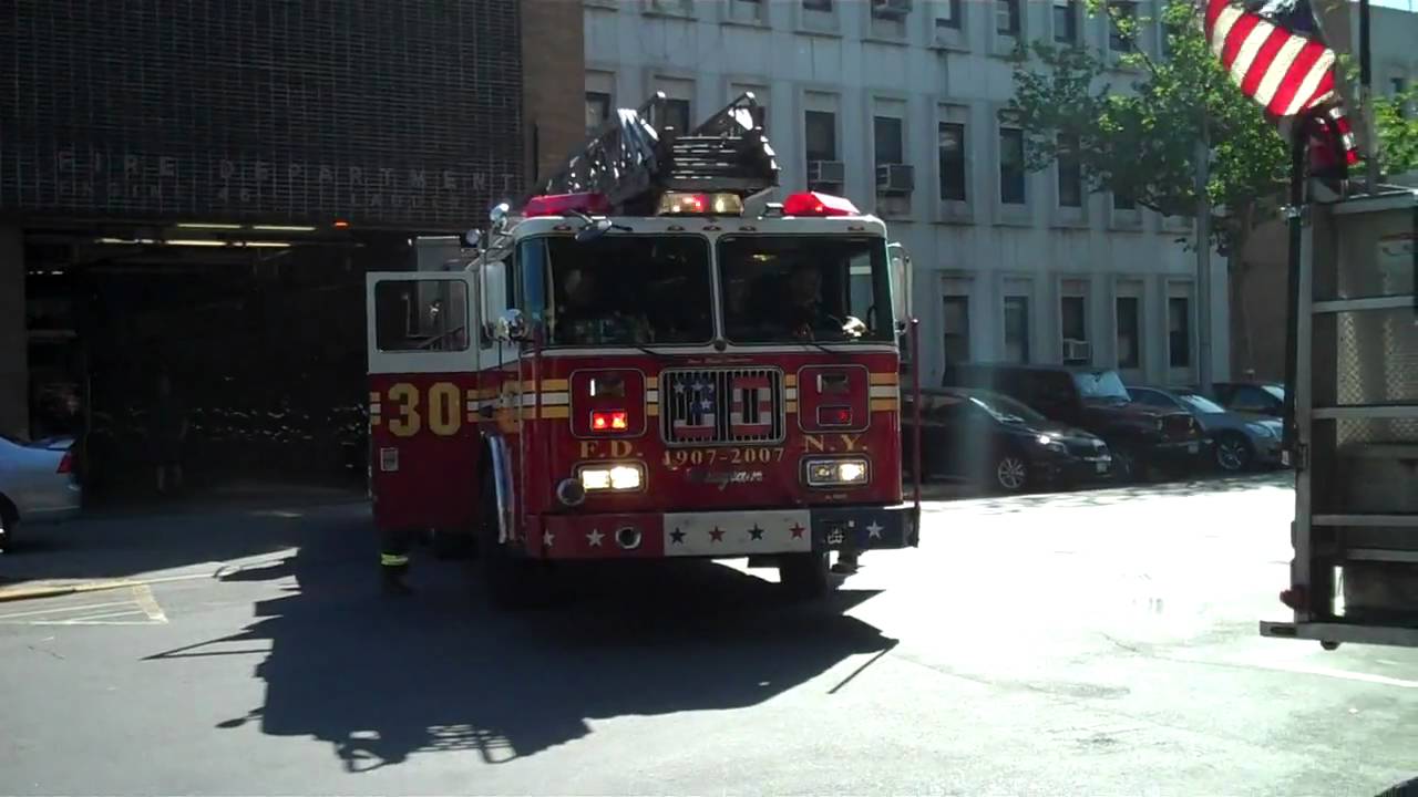 Fdny Ladder 30 acting 27 - YouTube