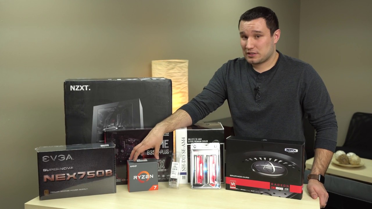 Ryzen Step by Step Build Guide - $1000 4K editing MONSTER - YouTube