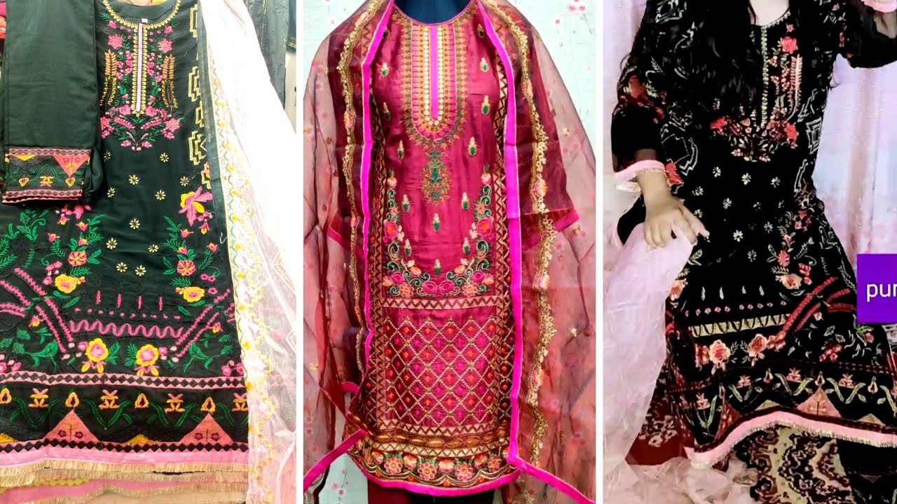 মার্কেটের চেয়ে অর্ধেক দামে রেডিমেড পাকিস্তানি থ্রিপিস | Readymade ...