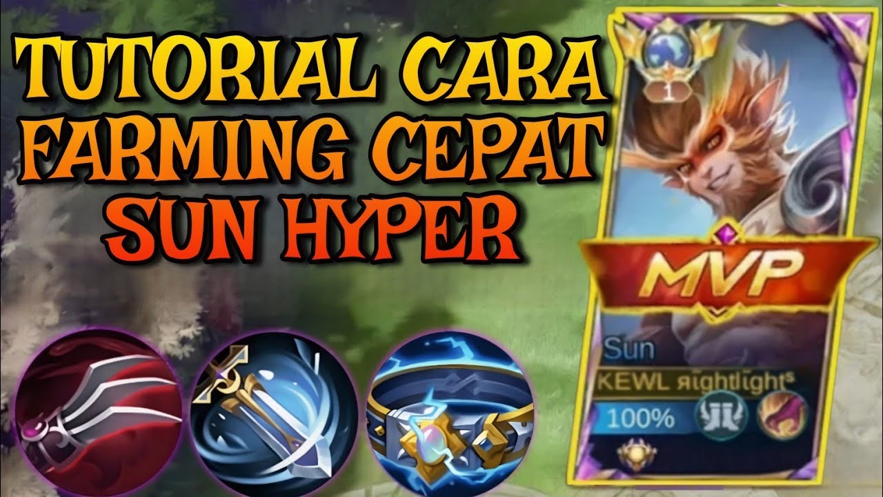 SUN HYPER TRUE DAMAGE VS LANCELOT | BEST HERO FOR RANK PUSH ML | BEST ...