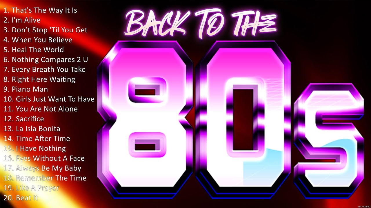 Greatest Hits Of The 80s Back To The 80s Golden Hits Oldies But Goodies ...