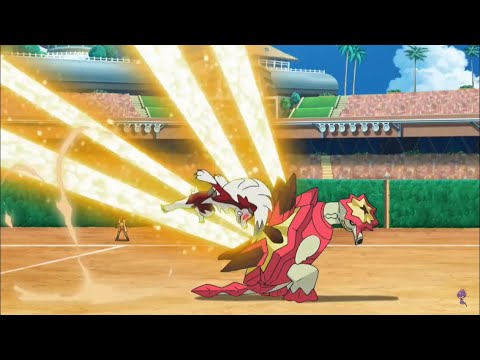 Kiawe vs Gladion Round 2 Pokemon Sun and Moon Episode 135 English Dub - YouTube