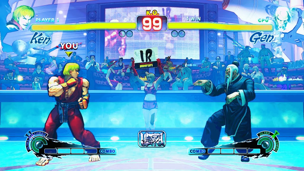 Ken vs Gen (Hardest) Street Fighter 4. - YouTube