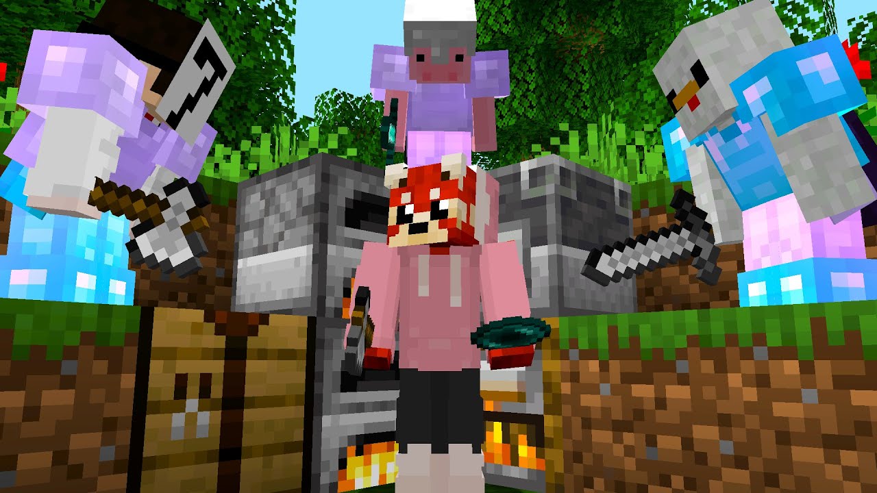 Minecraft Speedrunner VS 3 Hunters - YouTube