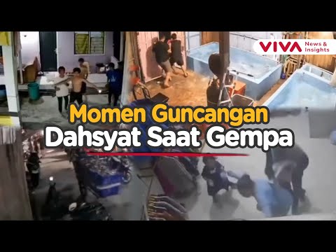 Kumpulan Video Detik-detik Warga Berhamburan saat Gempa di Tarakan